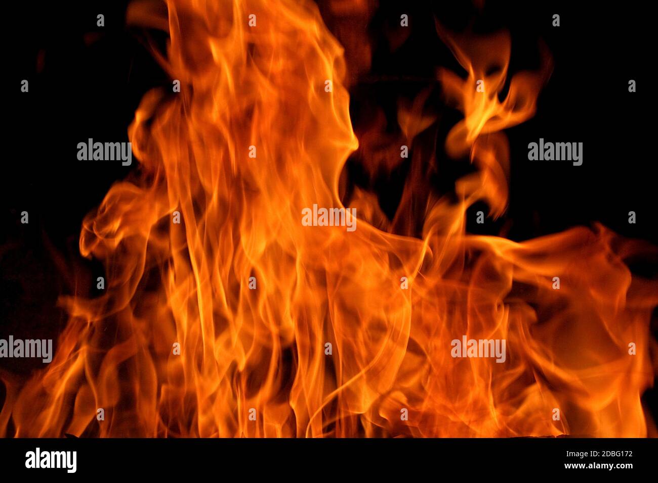 Burning fire flames igniting real hi-res stock photography and images ...
