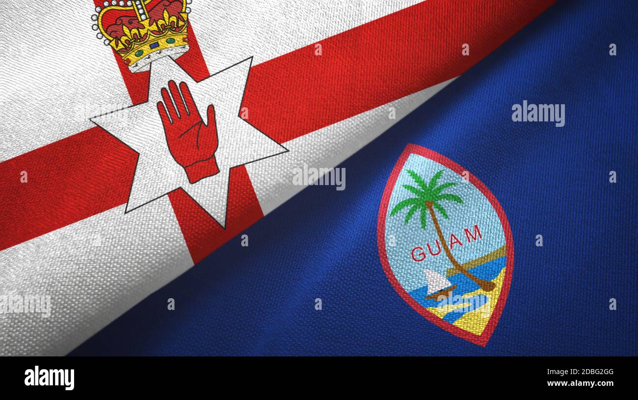 Ireland guam flag hi-res stock photography and images - Alamy