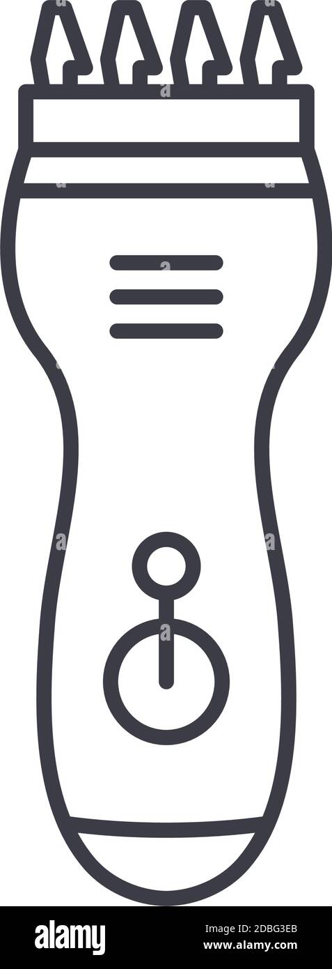 Clipper concept icon, linear isolated illustration, thin line vector ...