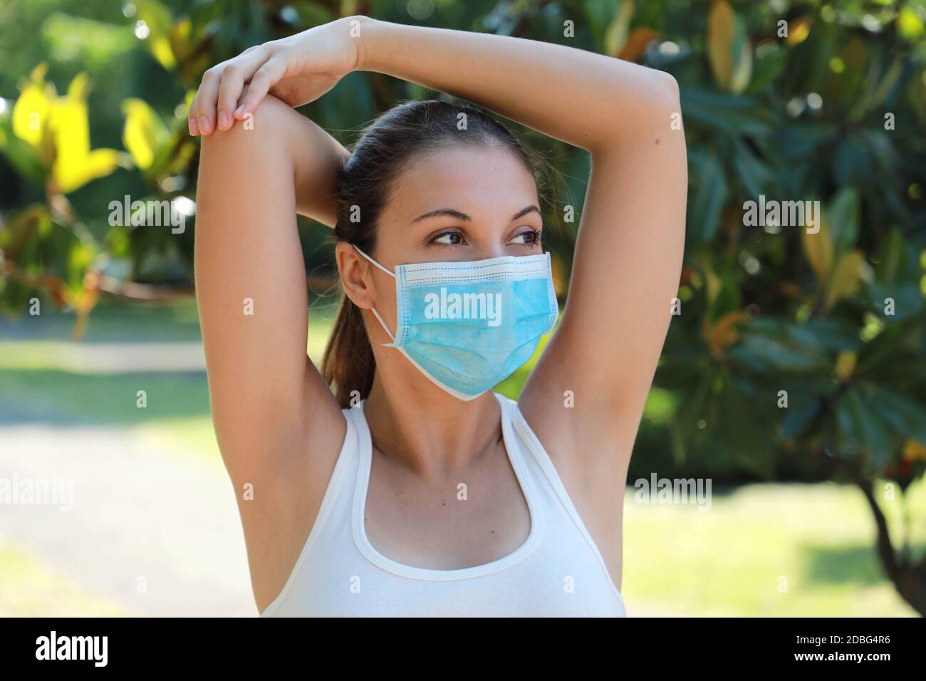 Hairless armpit hi-res stock photography and images - Alamy