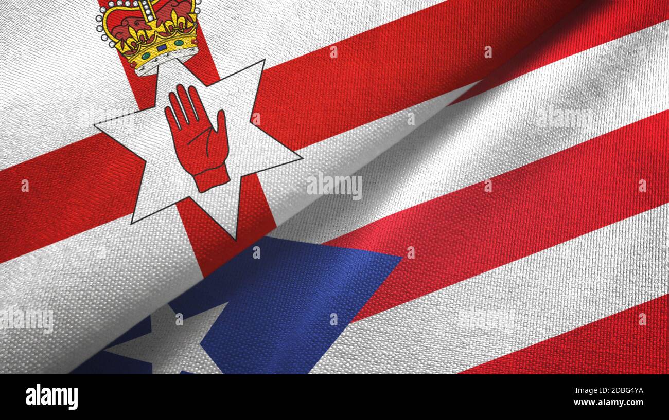 Puerto rico ireland flag hi-res stock photography and images - Alamy