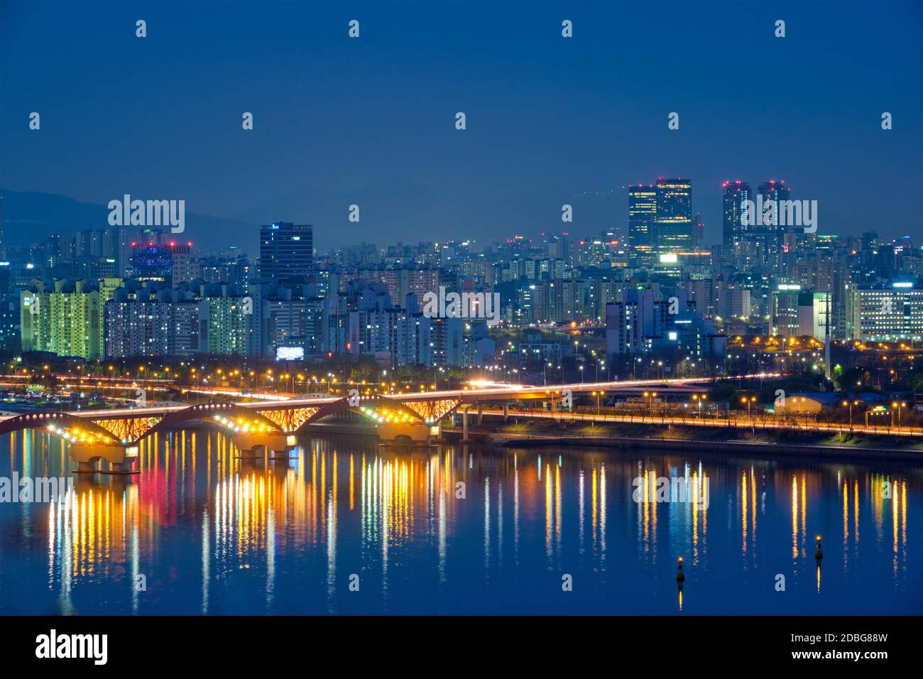 Seoul night view hi-res stock photography and images - Alamy