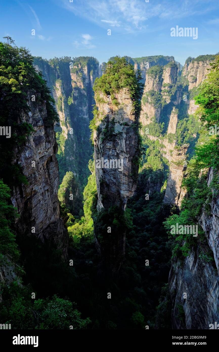 Famous tourist attraction of China - Avatar Hallelujah Mountain in ...