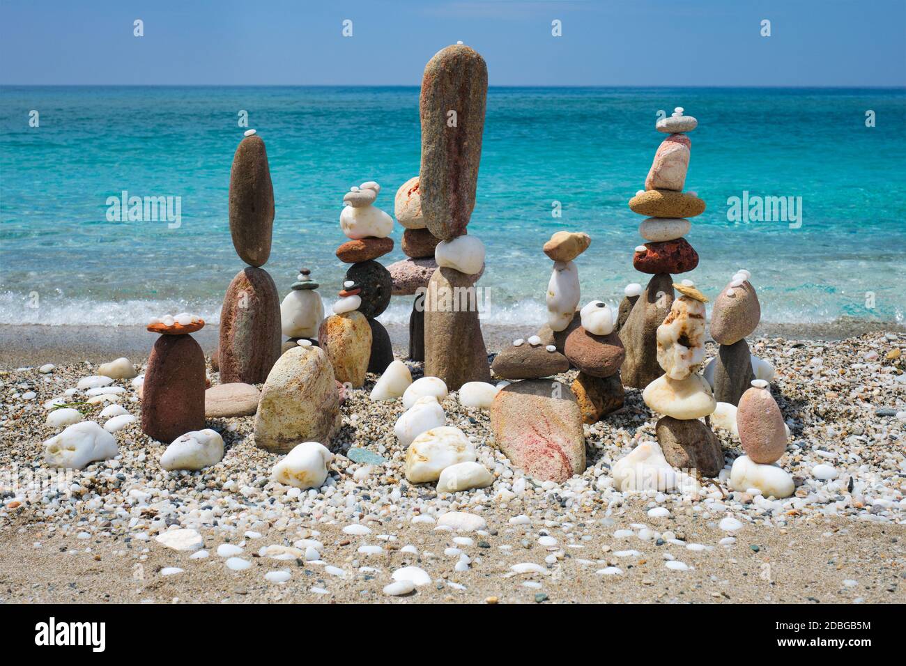Buddhist stacked stones hi-res stock photography and images - Alamy