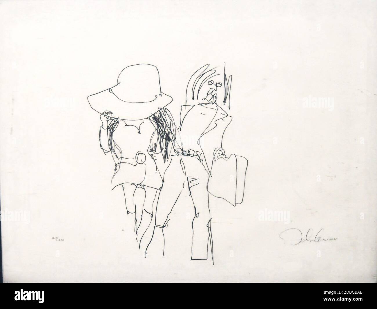 John lennon drawings hi-res stock photography and images - Alamy