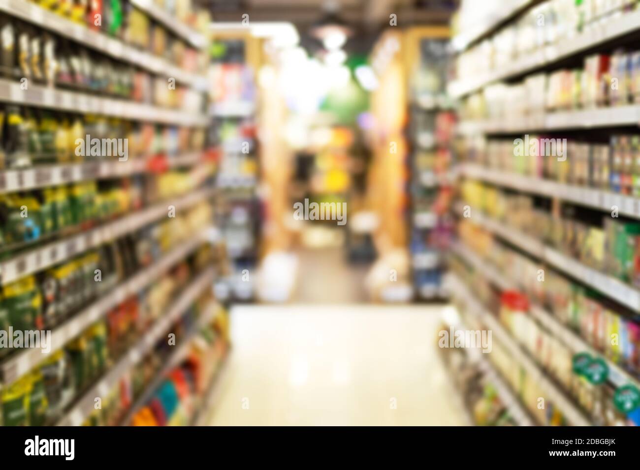 Blurred grocery hi-res stock photography and images - Alamy