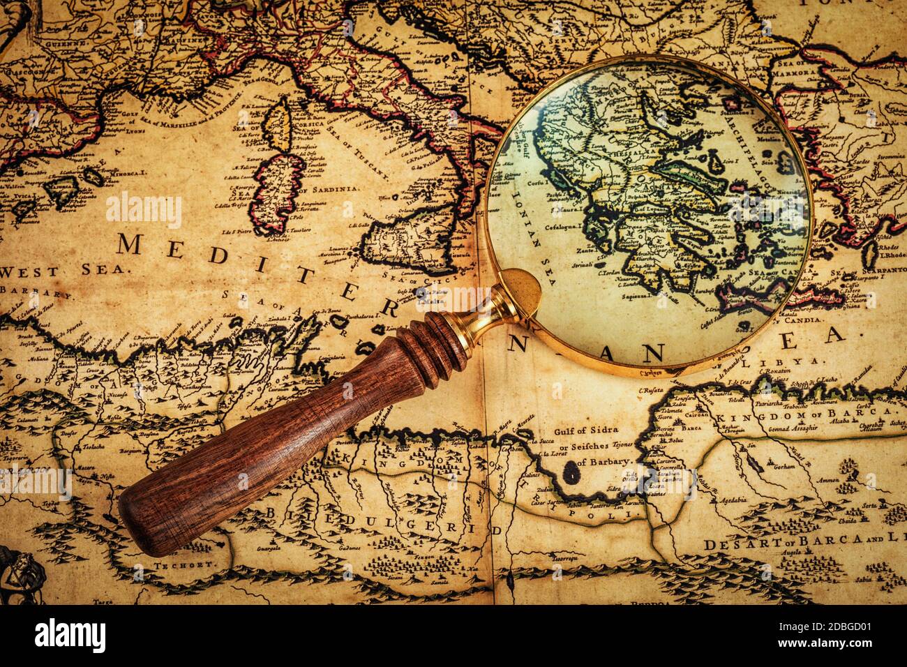 Travel geography navigation concept background - old vintage retro ...