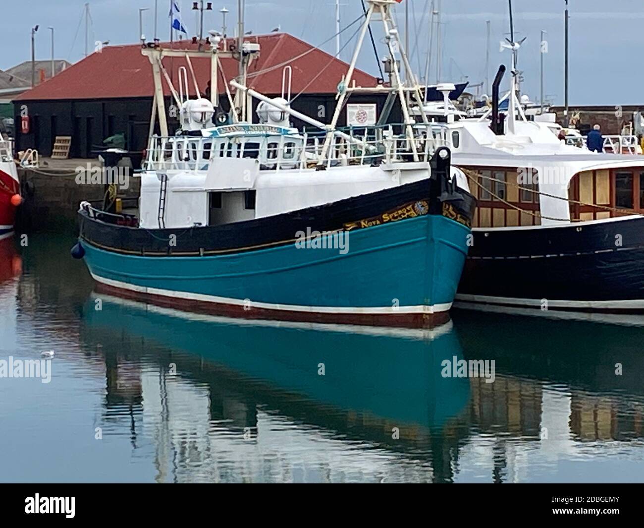 Cruising Scotland's North Sea on the Nova Spero small ship Stock Photo ...