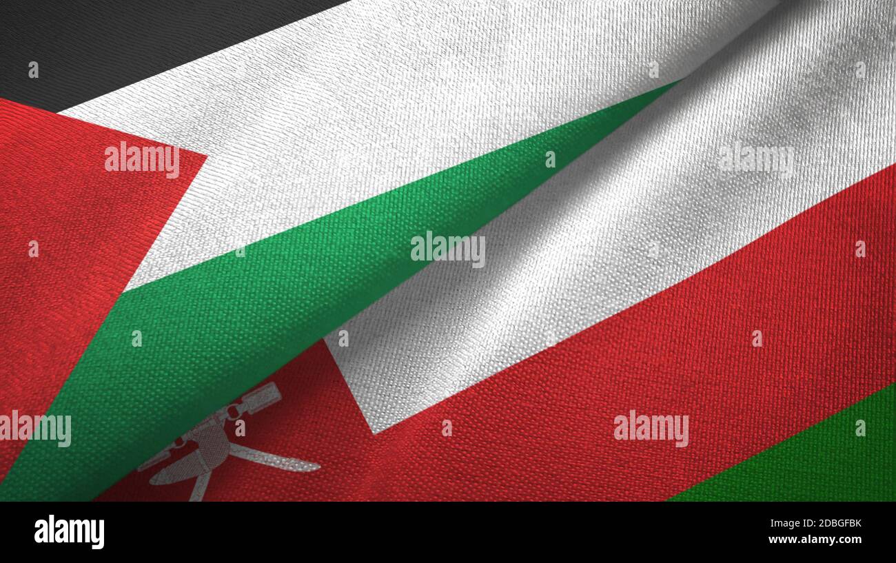 Palestine oman flag hi-res stock photography and images - Alamy