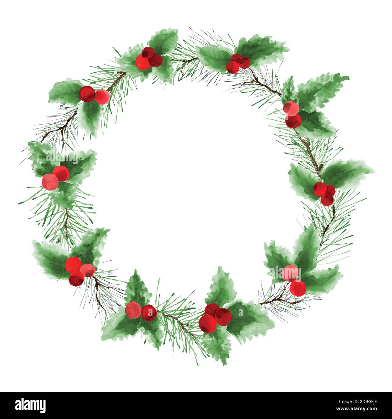 Year round greenery Stock Vector Images - Alamy