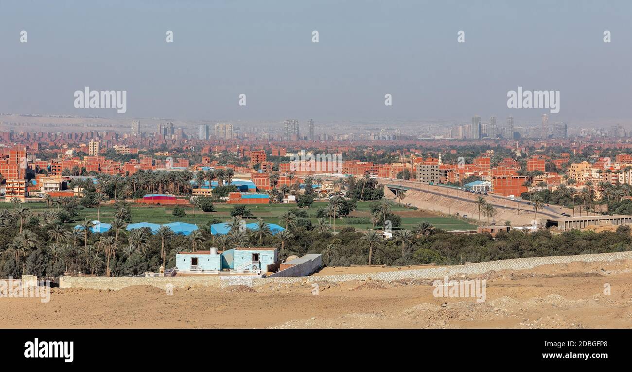 Egypt pyramids aerial hi-res stock photography and images - Alamy
