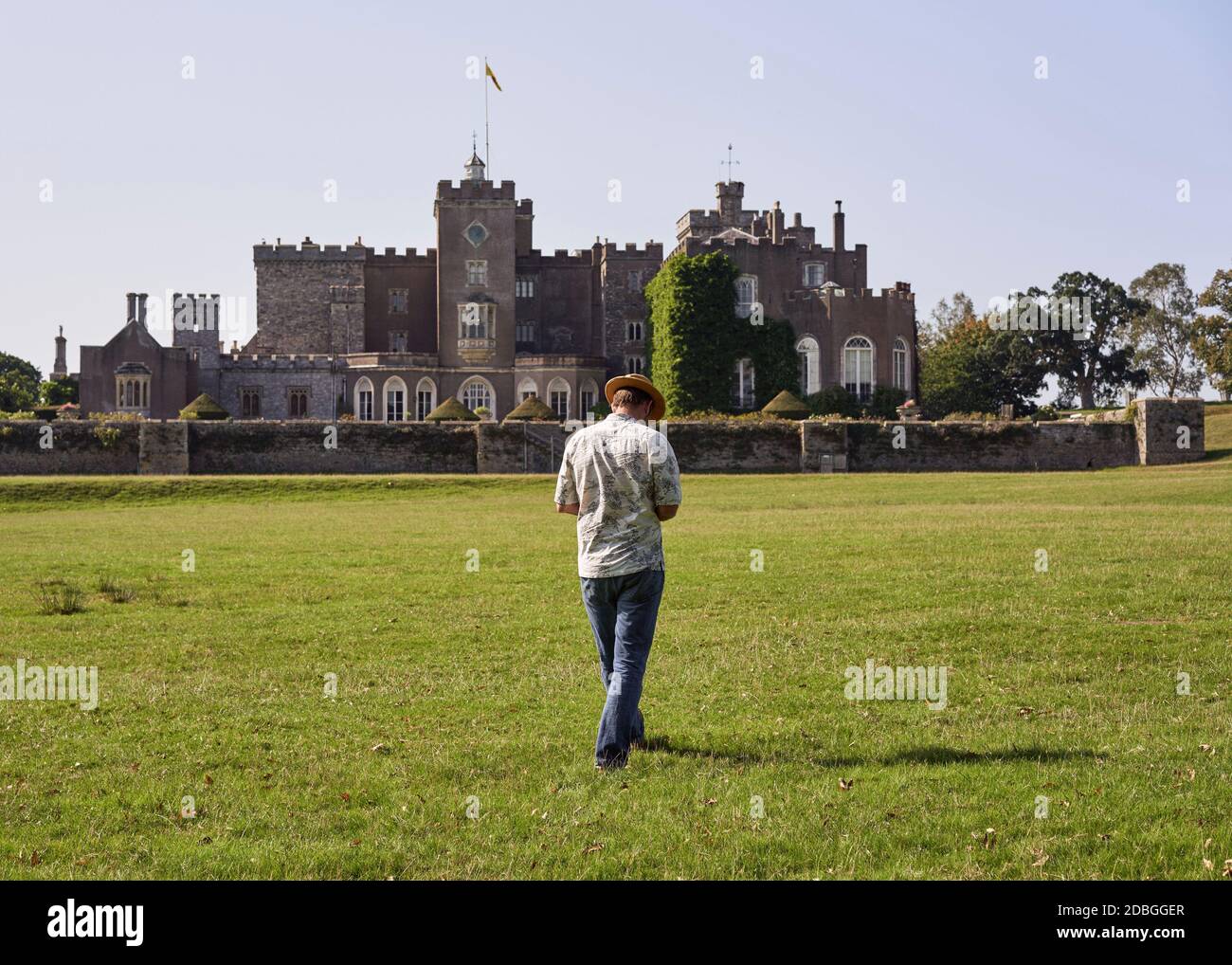 Charles Coutenay, the 19th Earl of Devon at his family's ancestral home ...