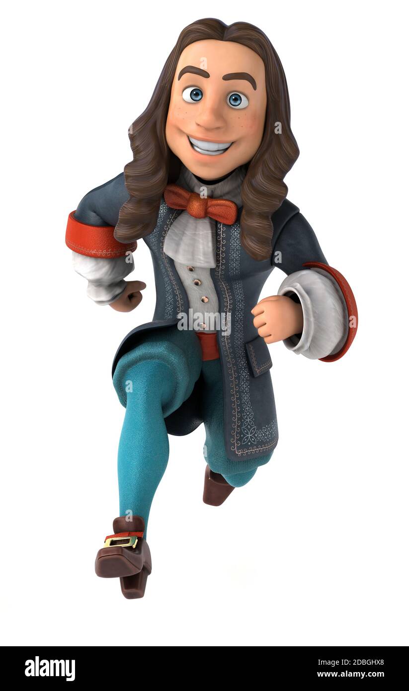 18th century wig cartoon hi-res stock photography and images - Alamy