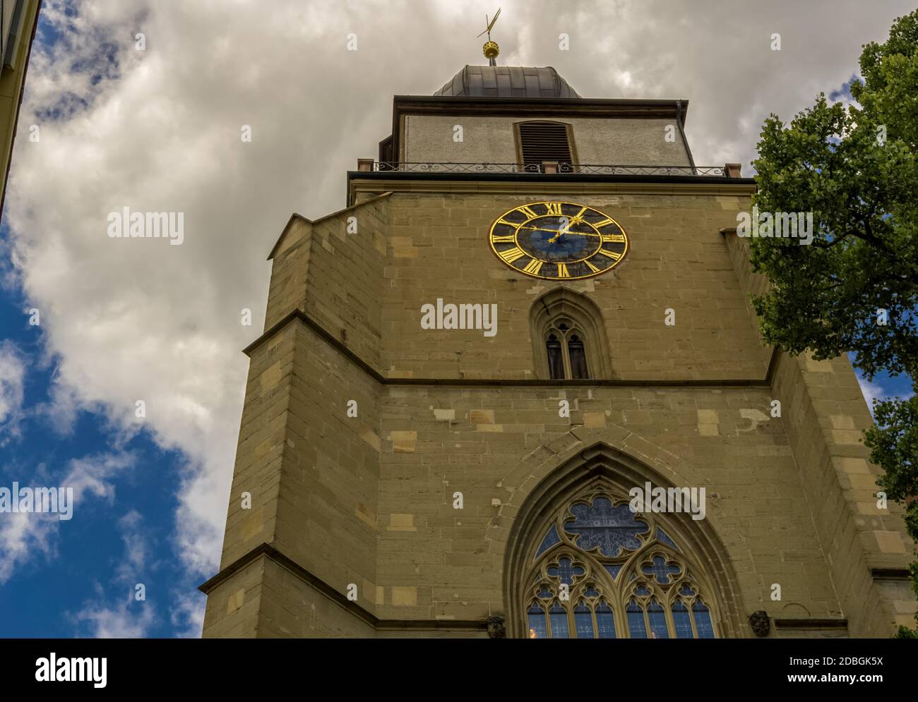 An old church in a small,old German town Stock Photo - Alamy