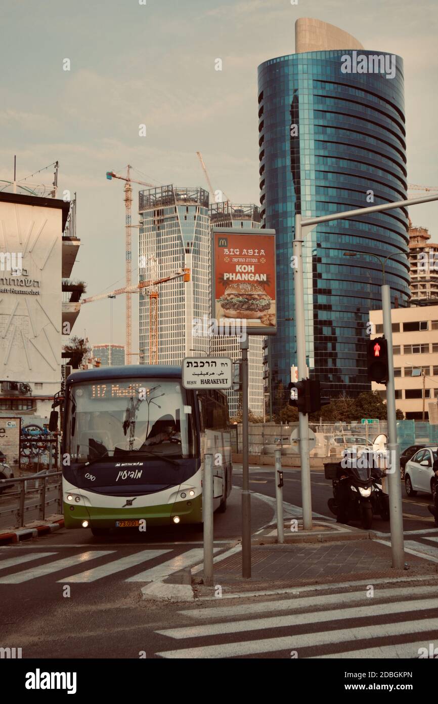 a beautiful intersection in the city centre Stock Photo - Alamy