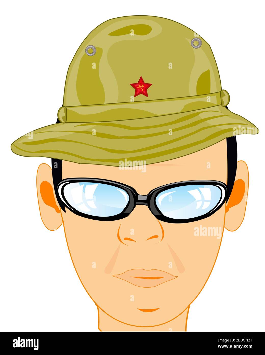 Cartoon military man in dress hi-res stock photography and images - Alamy