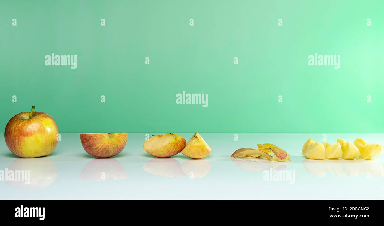 Apple evolution hi-res stock photography and images - Alamy