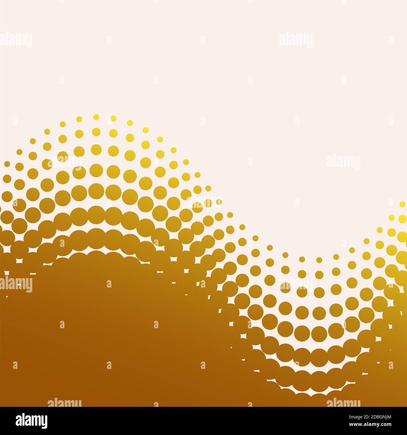 abstract halftone background - golden yellow wave Stock Photo - Alamy