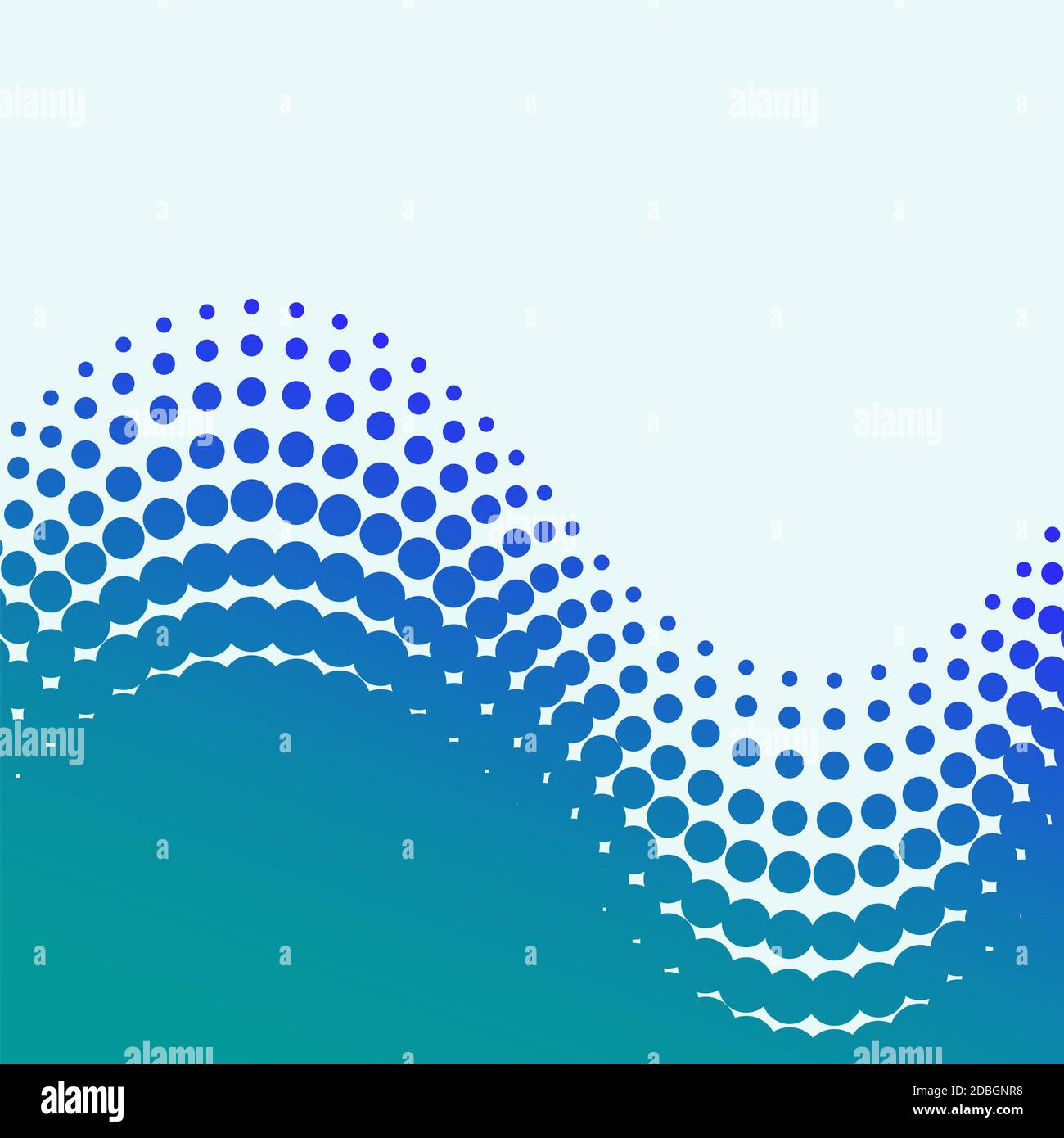 abstract halftone background - light blue wave Stock Photo - Alamy
