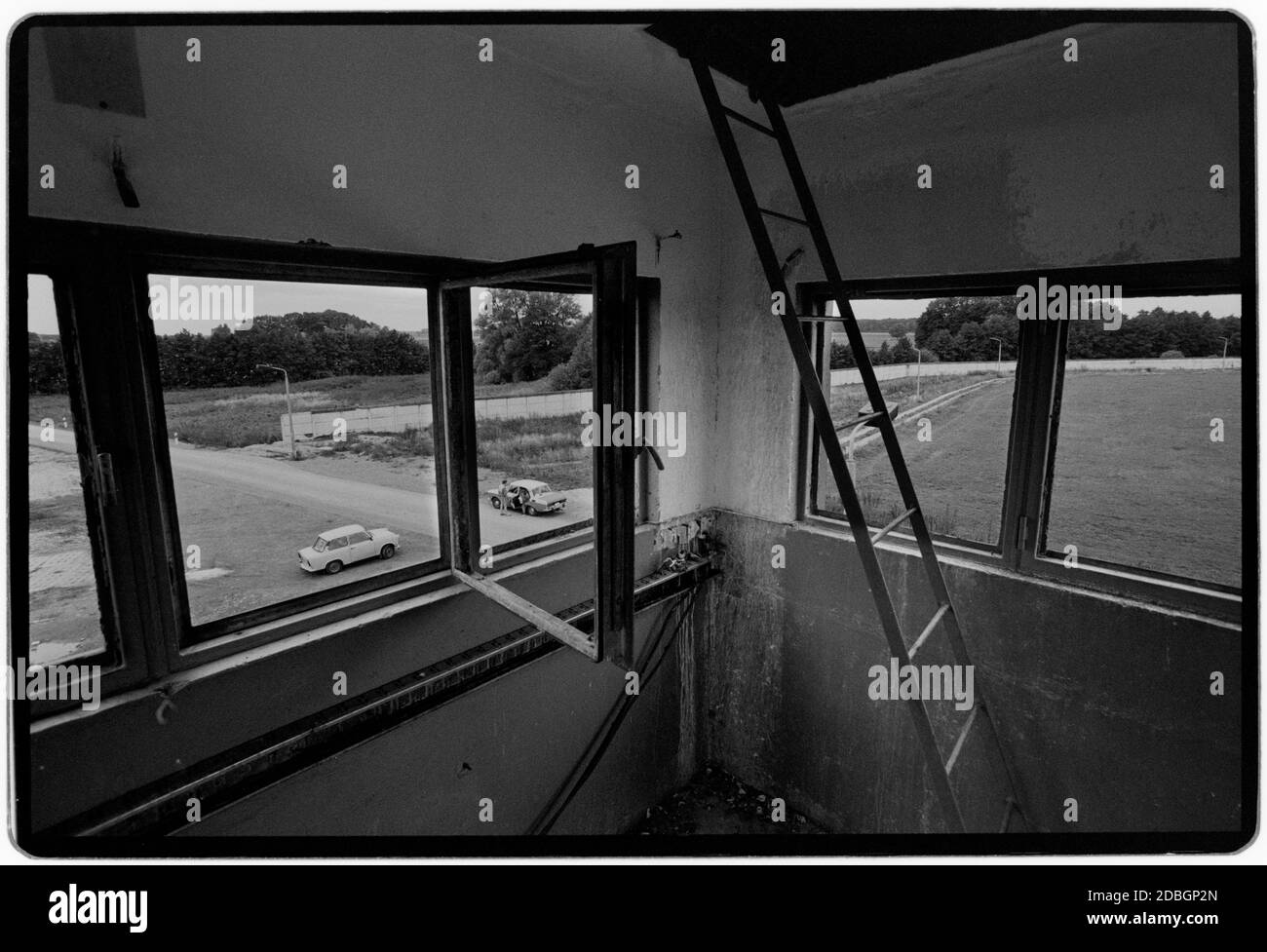 Remains of communist east germany Black and White Stock Photos & Images ...