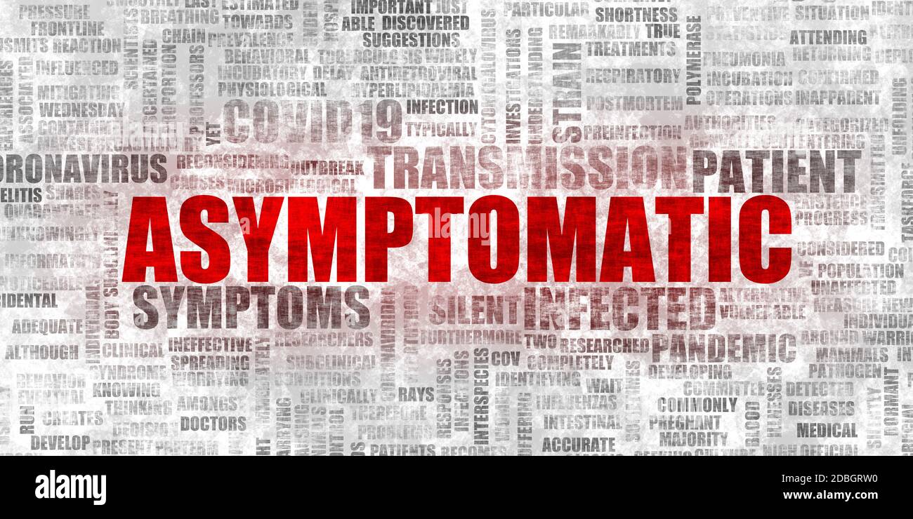 Asymptomatic Carrier or Patient of Virus Danger Stock Photo - Alamy