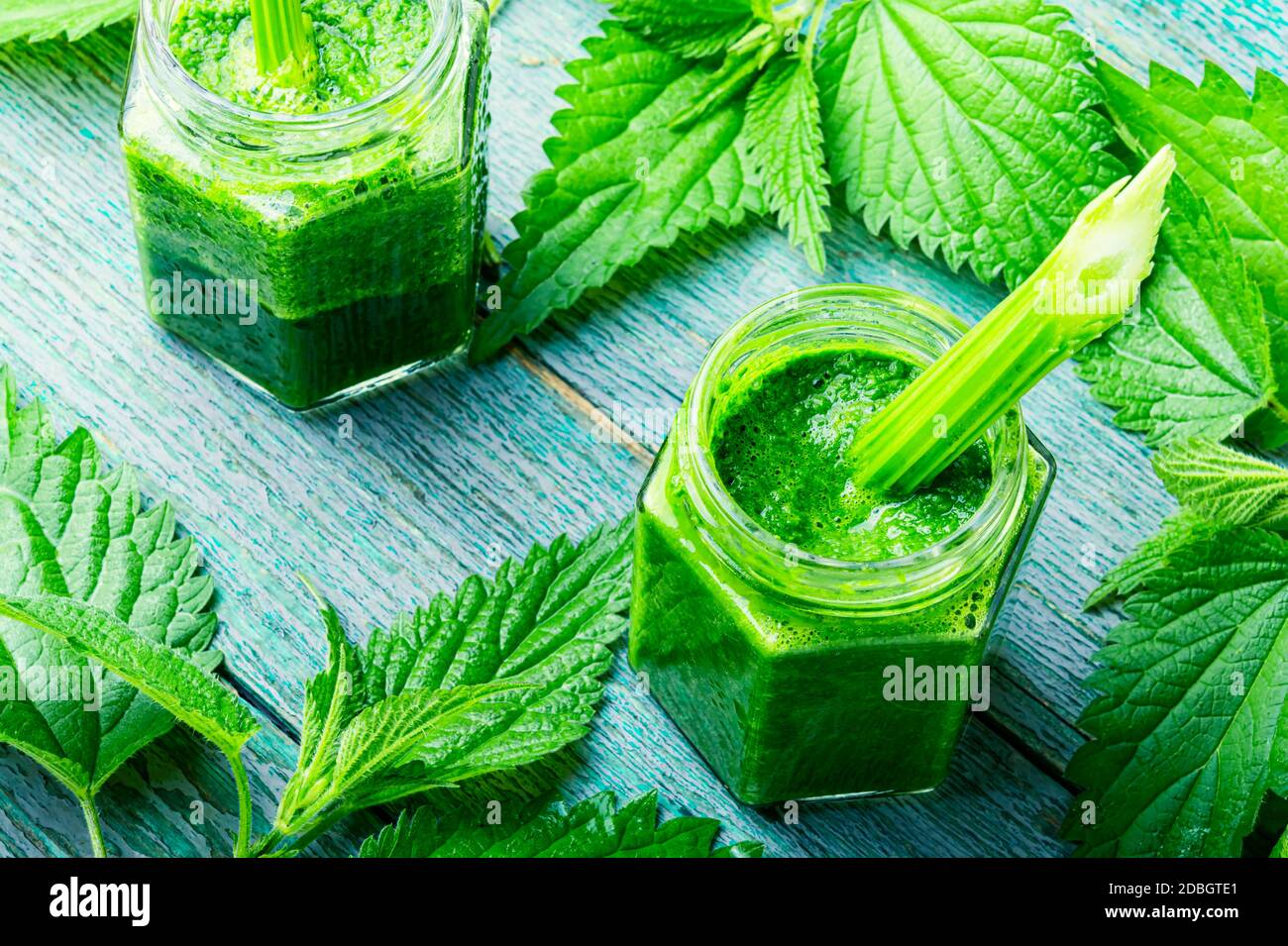 Nettle juice hi-res stock photography and images - Alamy