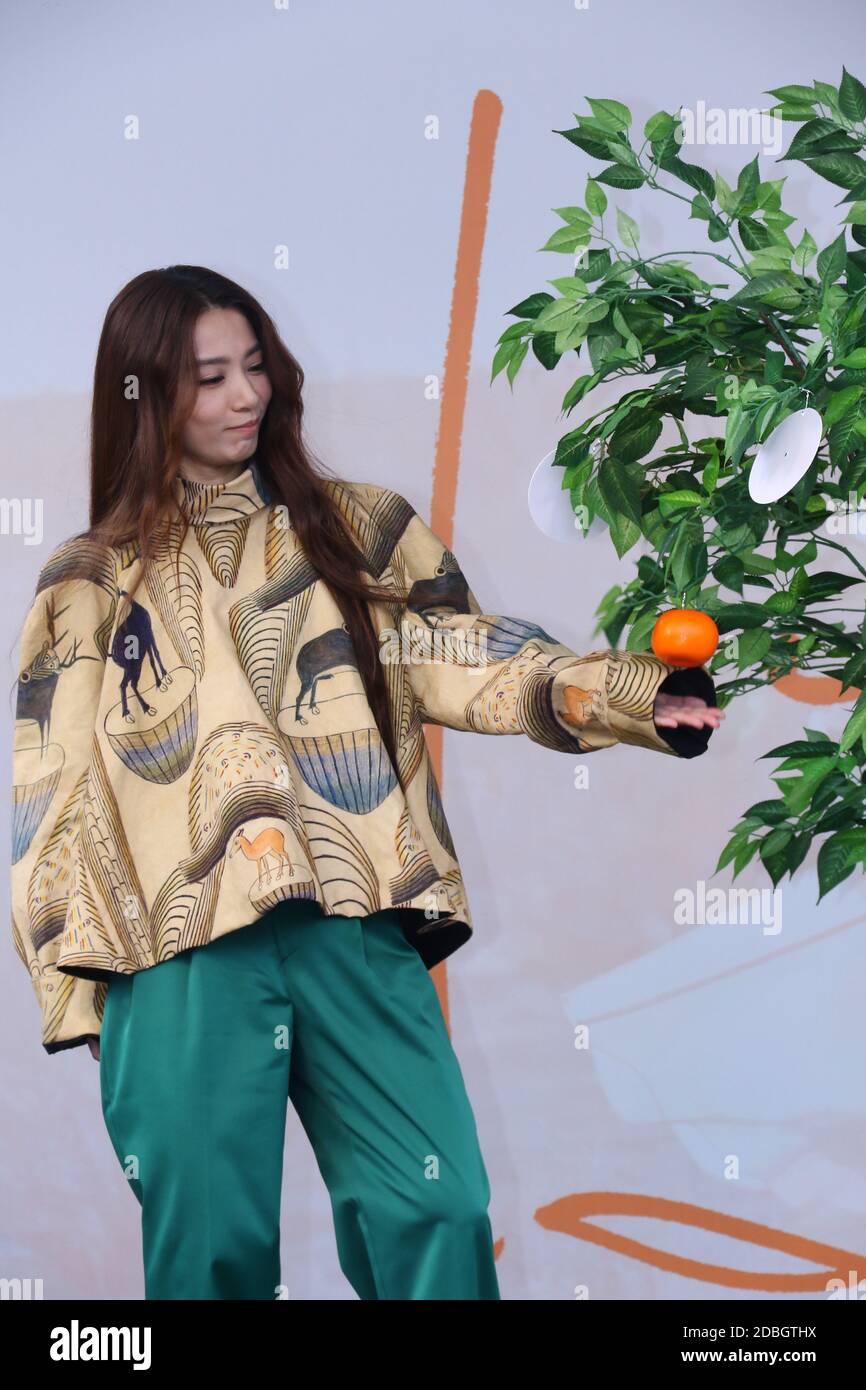 Hebe held the fan meeting conference to promote her new album °Untold± ...