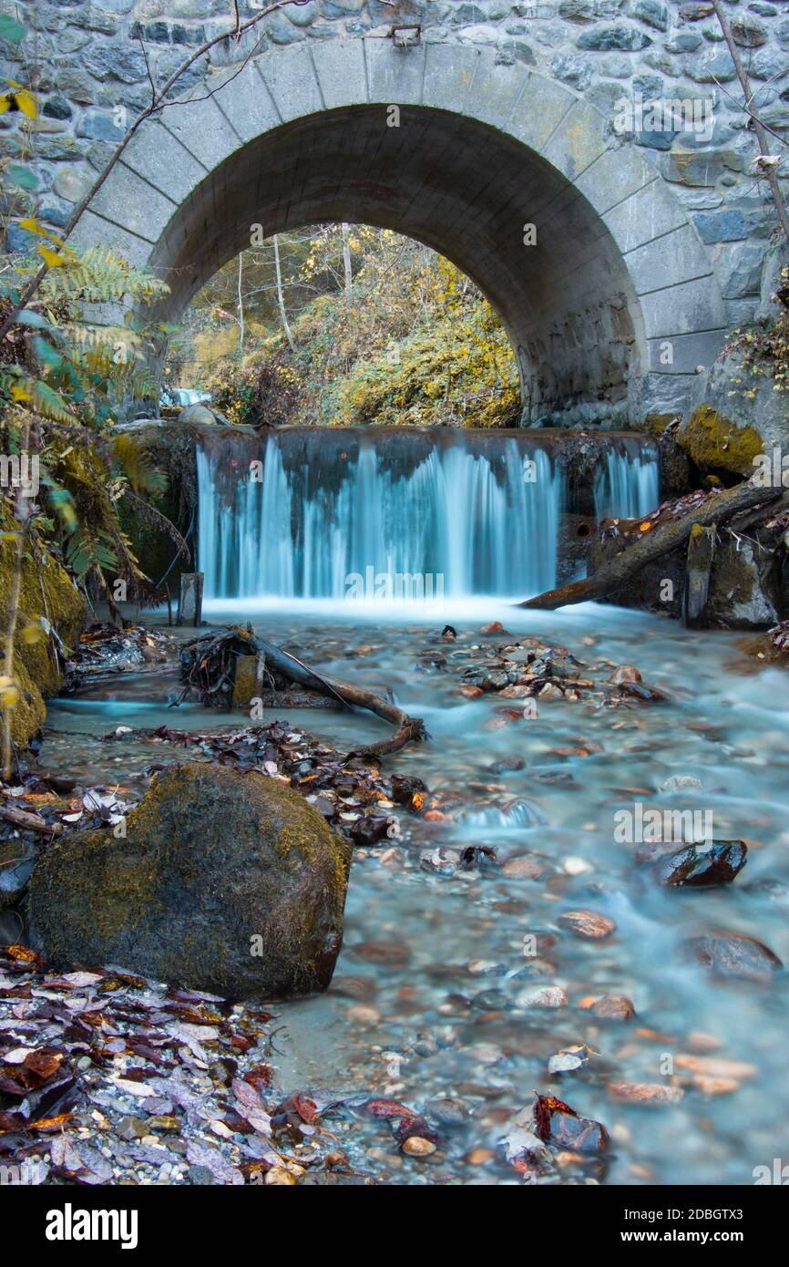 bridge over the river Stock Photo - Alamy