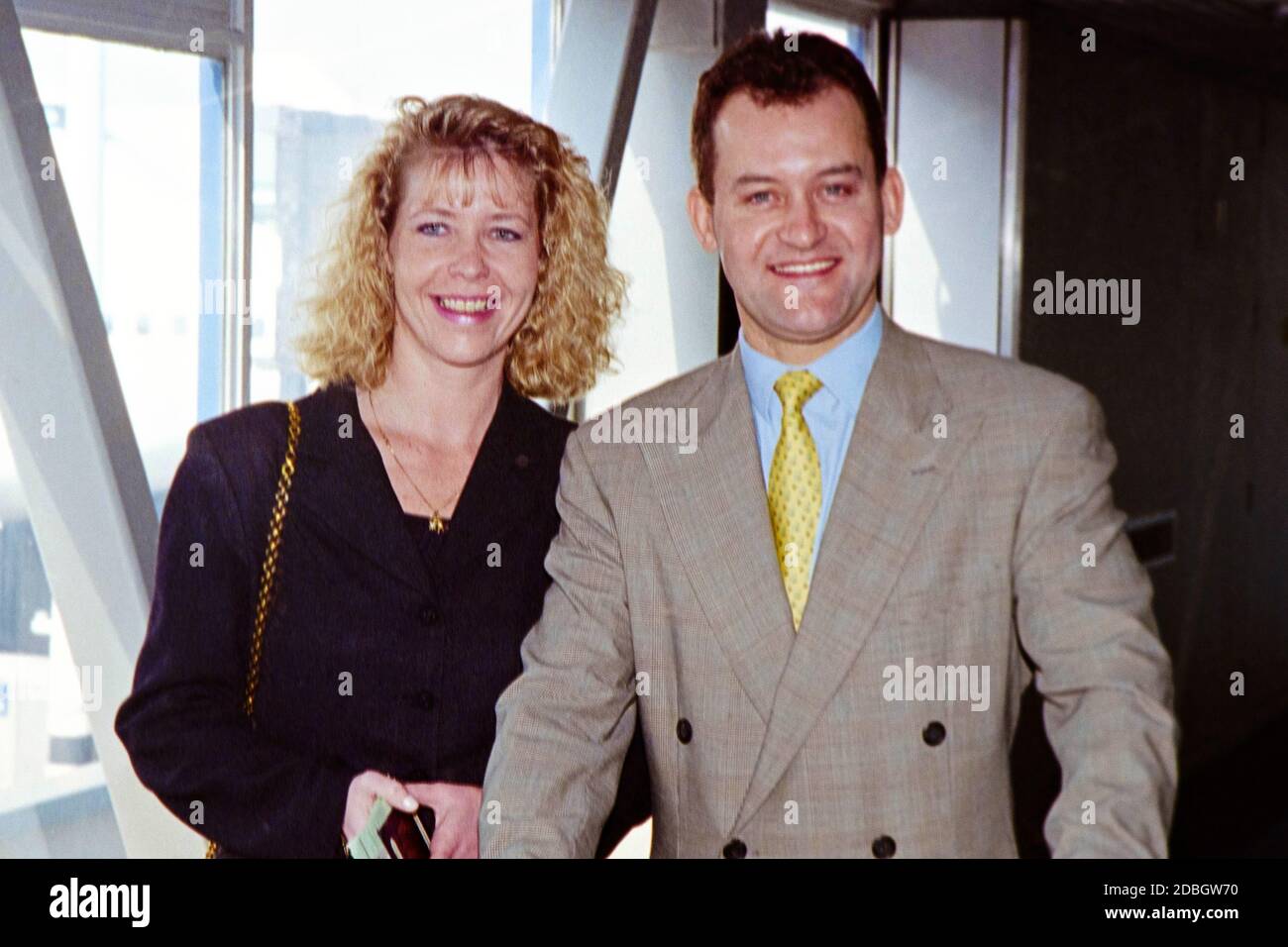 Paul Burrell and Jacqueline Allen, princess Diana's secretary at London ...