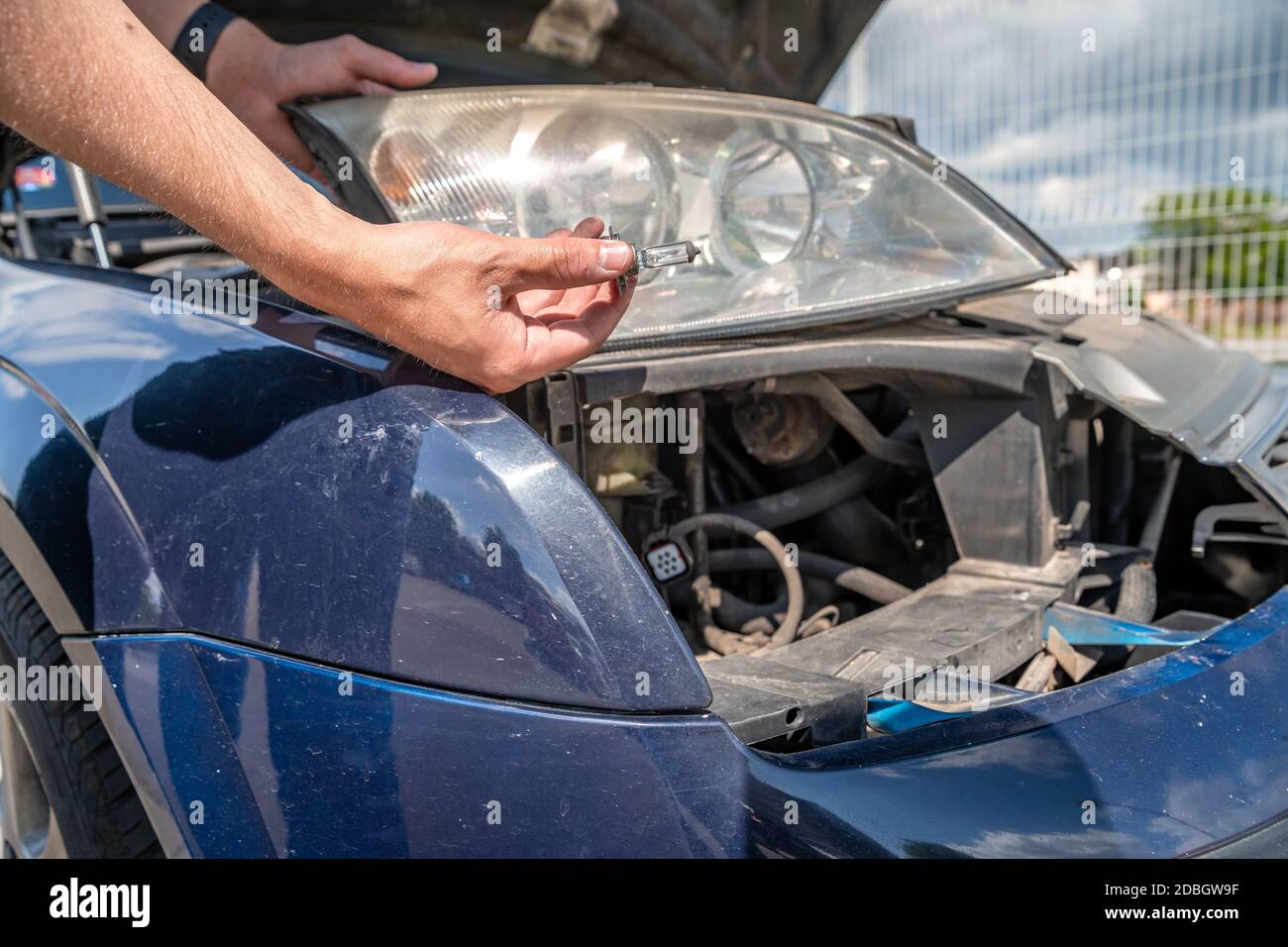 Replacement headlamp hi-res stock photography and images - Alamy