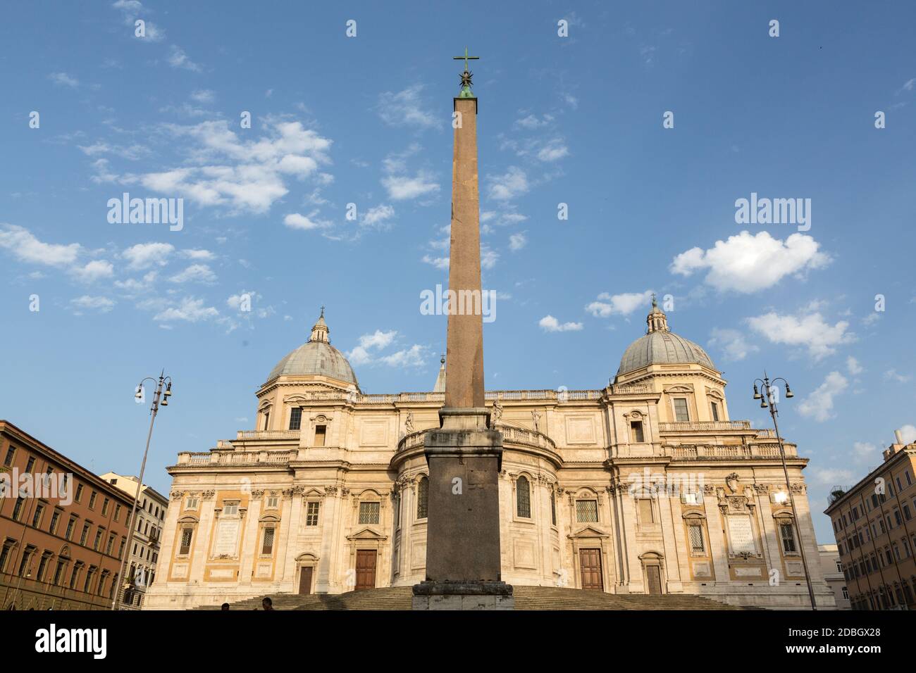 Basilica di Santa Maria Maggiore, Cappella Paolina, view from Piazza ...