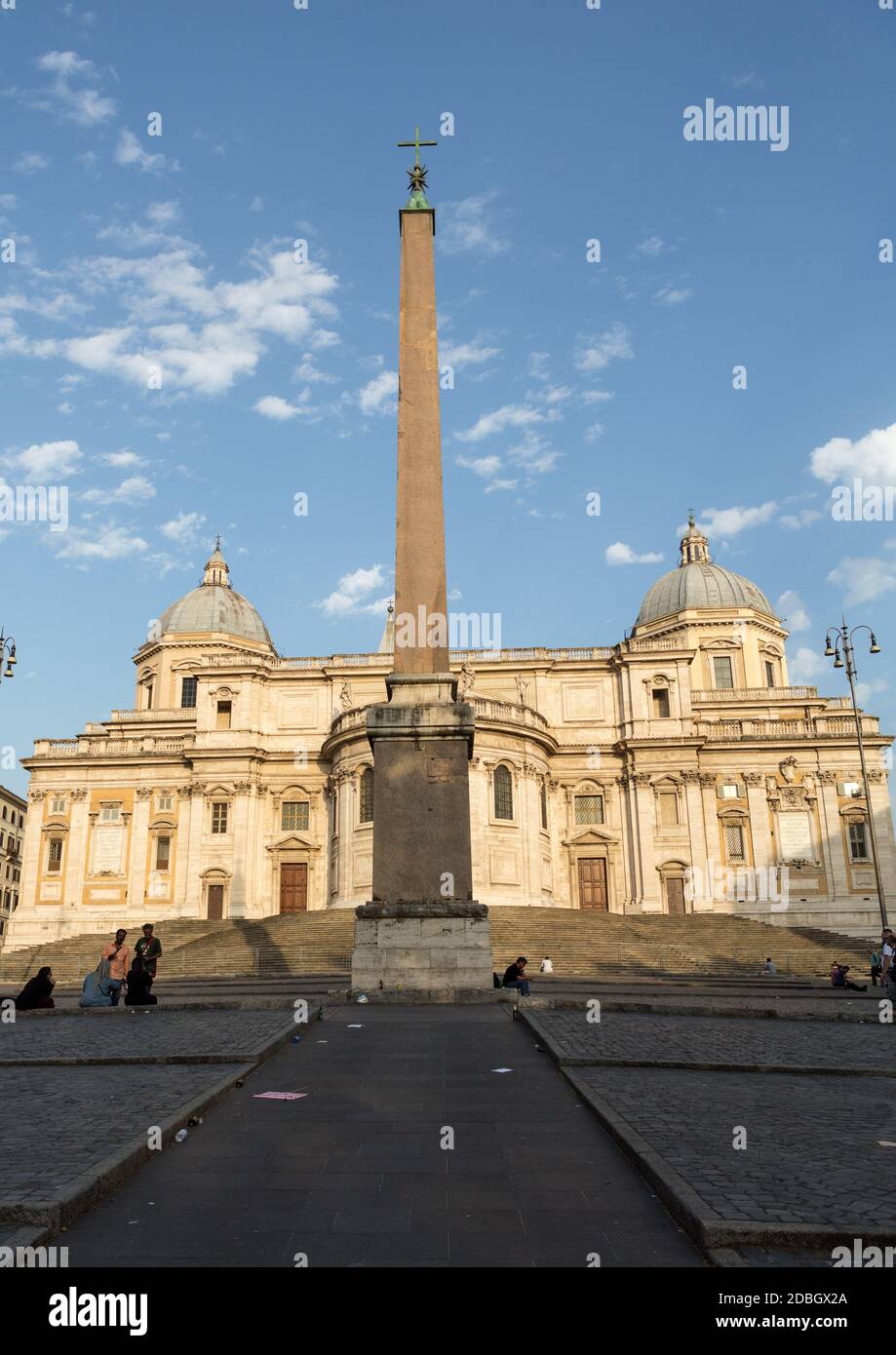 Basilica di Santa Maria Maggiore, Cappella Paolina, view from Piazza ...