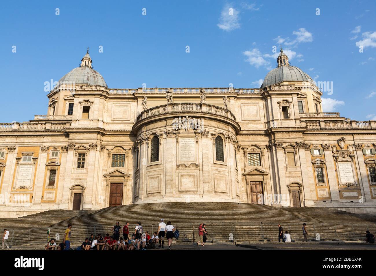 Basilica di Santa Maria Maggiore, Cappella Paolina, view from Piazza ...