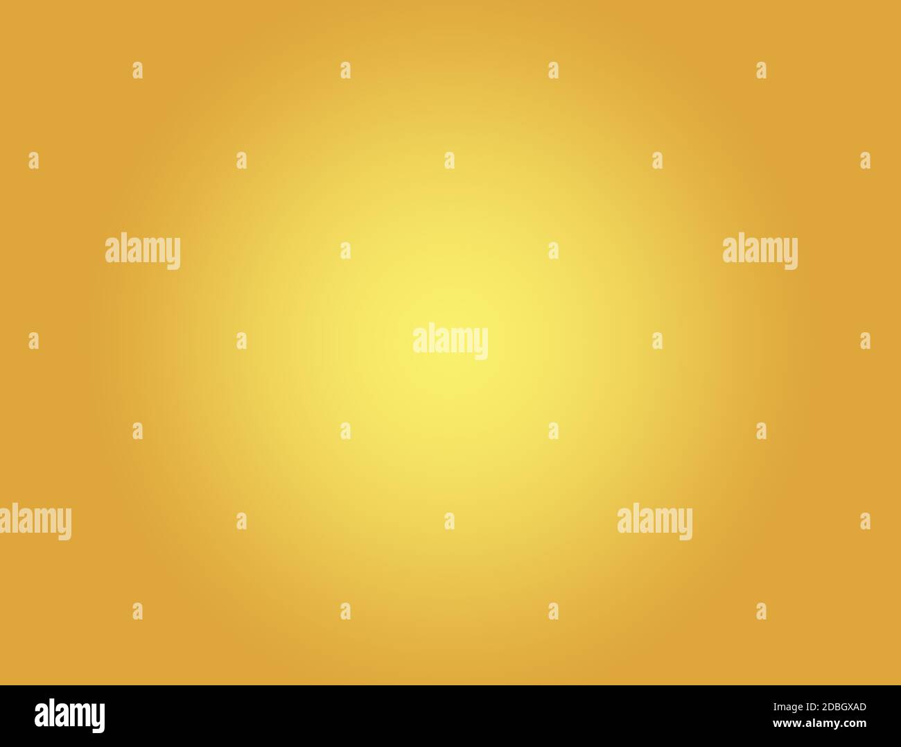 Yellow blank background with light and spot in the center of the ...