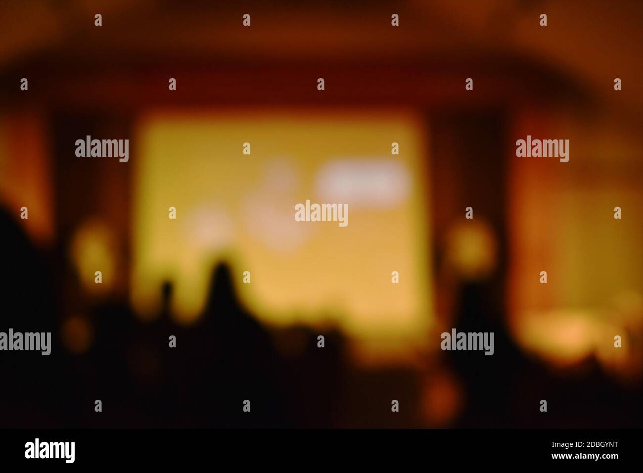 blurry computer screen in dark room background Stock Photo - Alamy