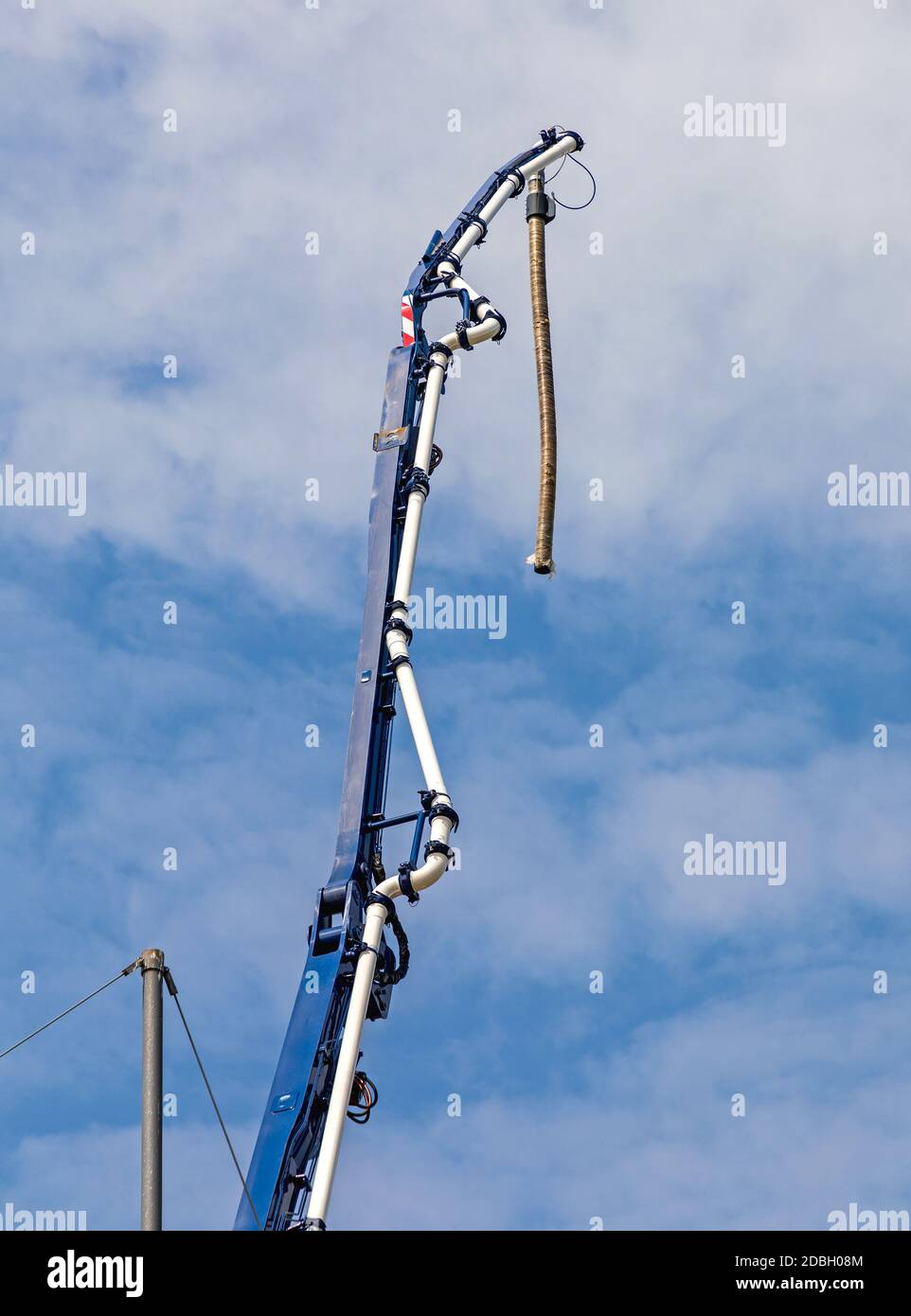 Concrete Pump Tall Boom Construction Machine Equipment Stock Photo - Alamy