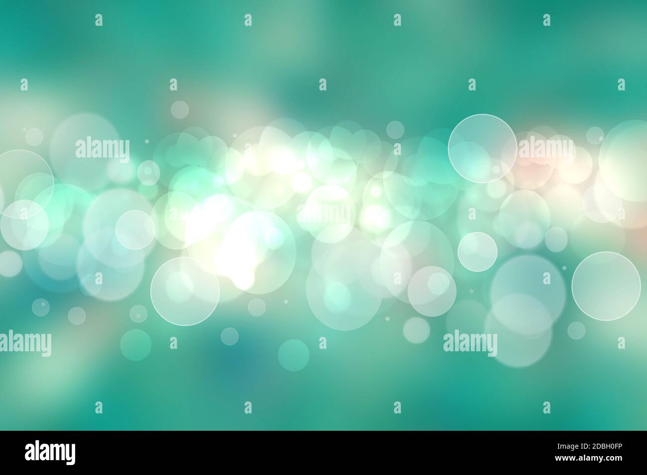 Abstract gradient green light turquoise shiny blurred background ...