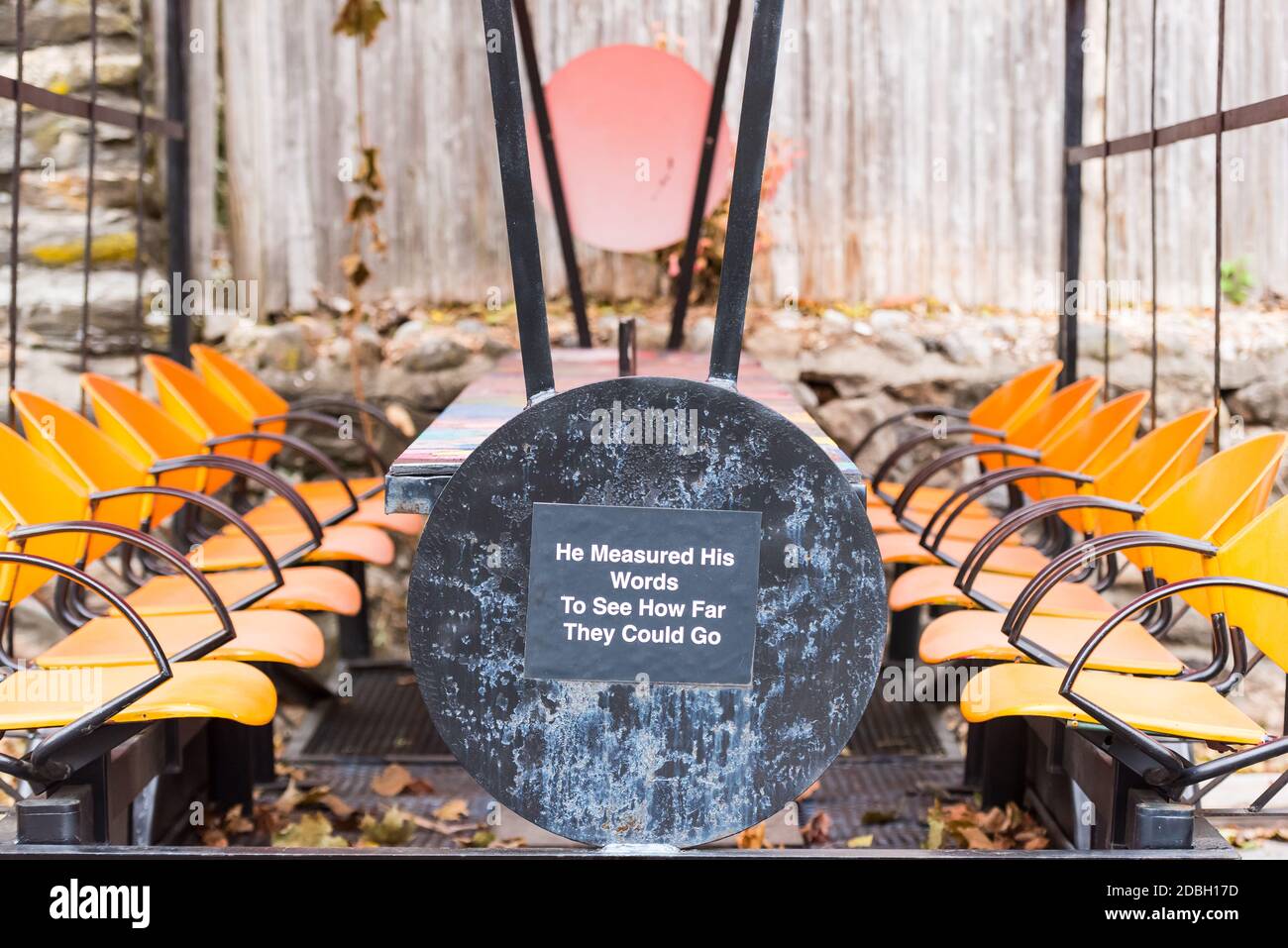 Open-air art exhibition at ArtSpace Maynard, encompassing more than 100 ...