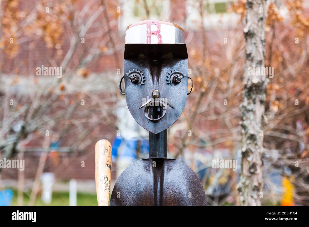 Open-air art exhibition at ArtSpace Maynard, encompassing more than 100 ...