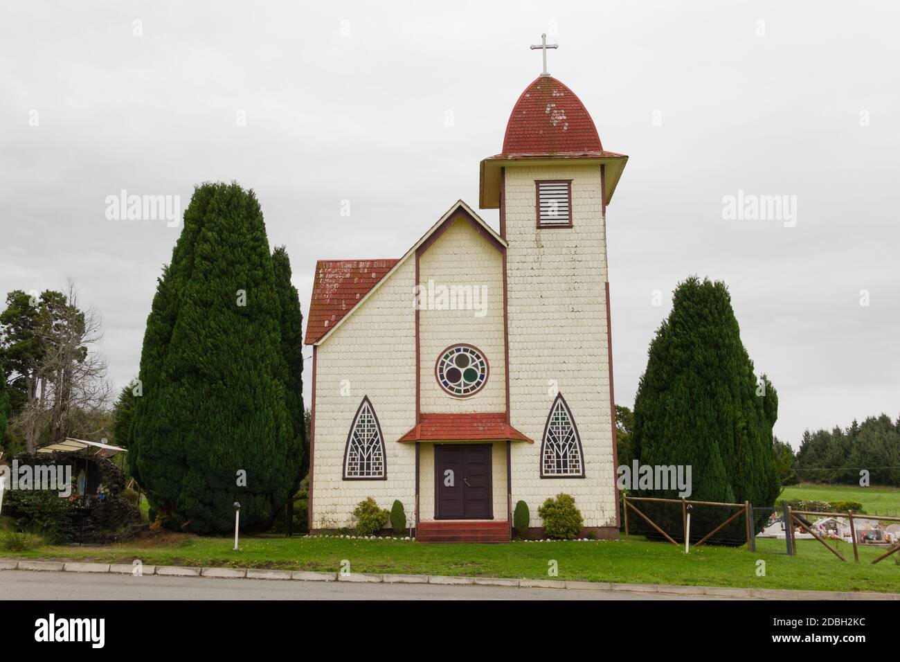 Jesus stained glass chile hi-res stock photography and images - Alamy