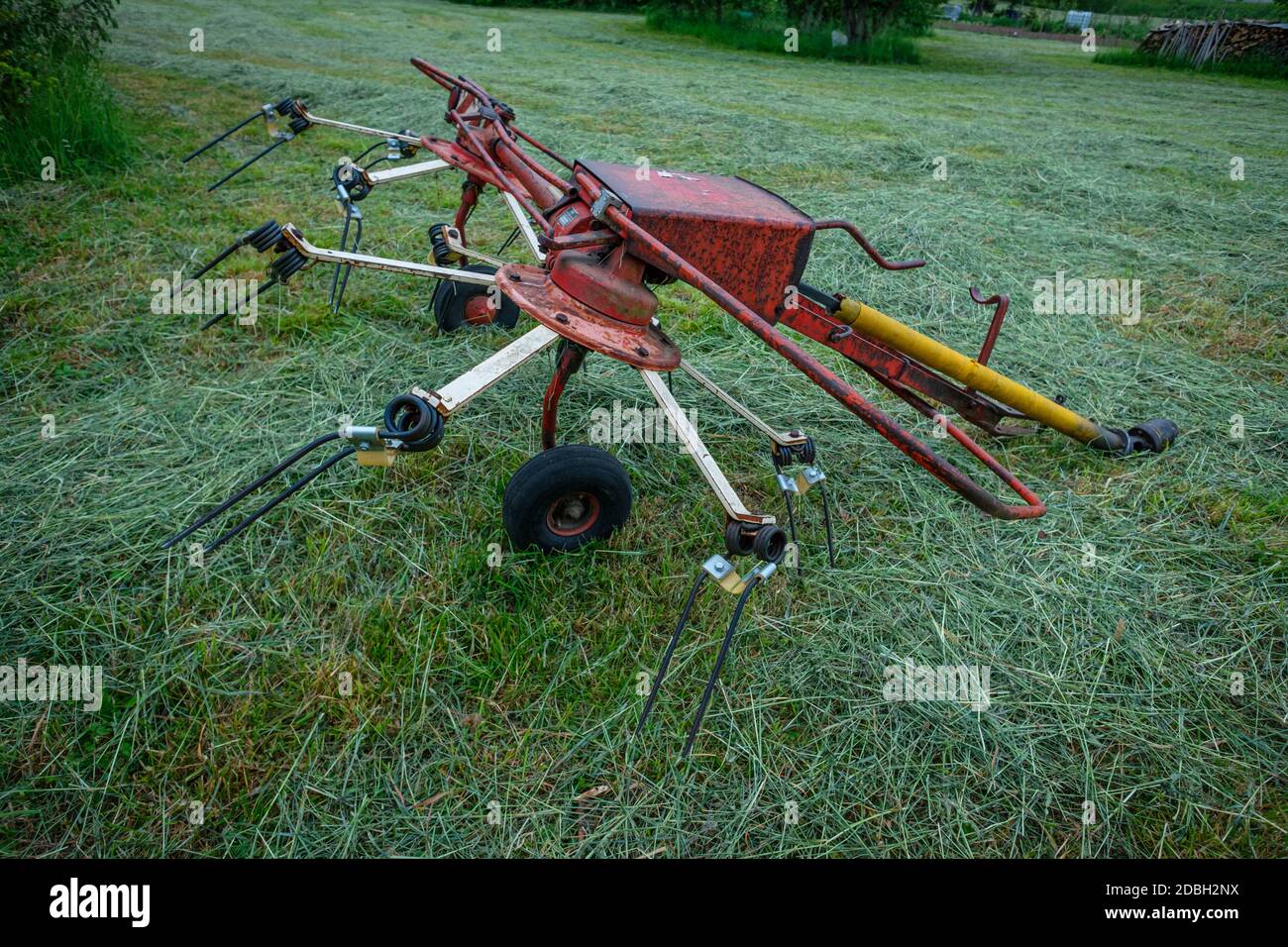 Rotary rake hi-res stock photography and images - Alamy
