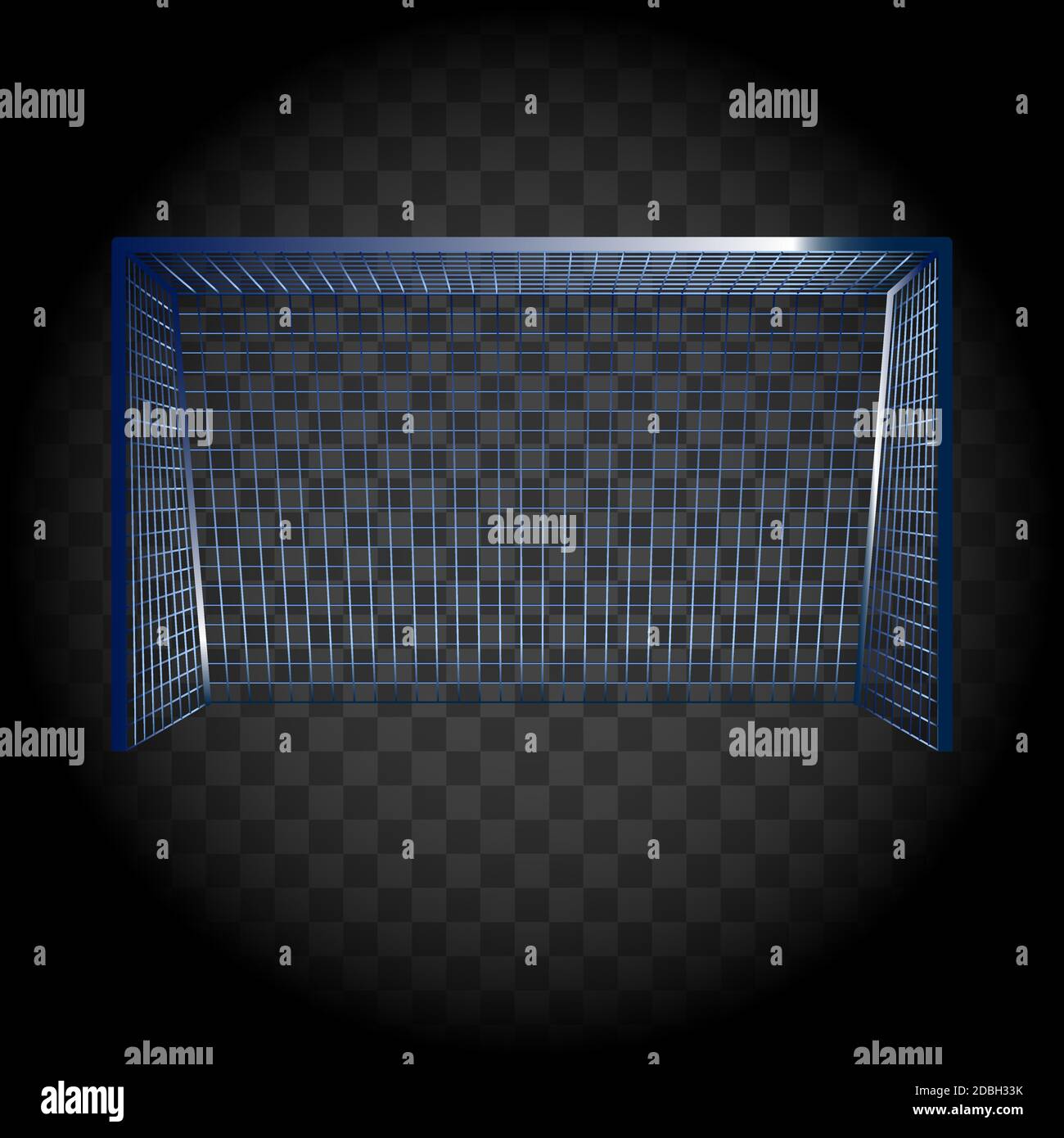 Soccer football gates net Stock Vector Images - Alamy