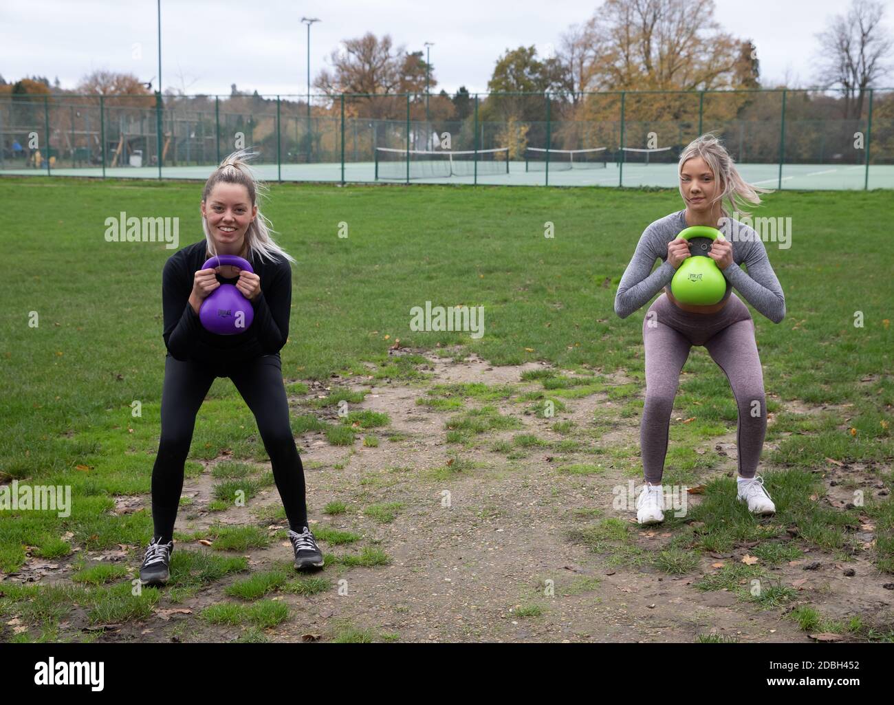 Girls in lycra hi-res stock photography and images - Alamy