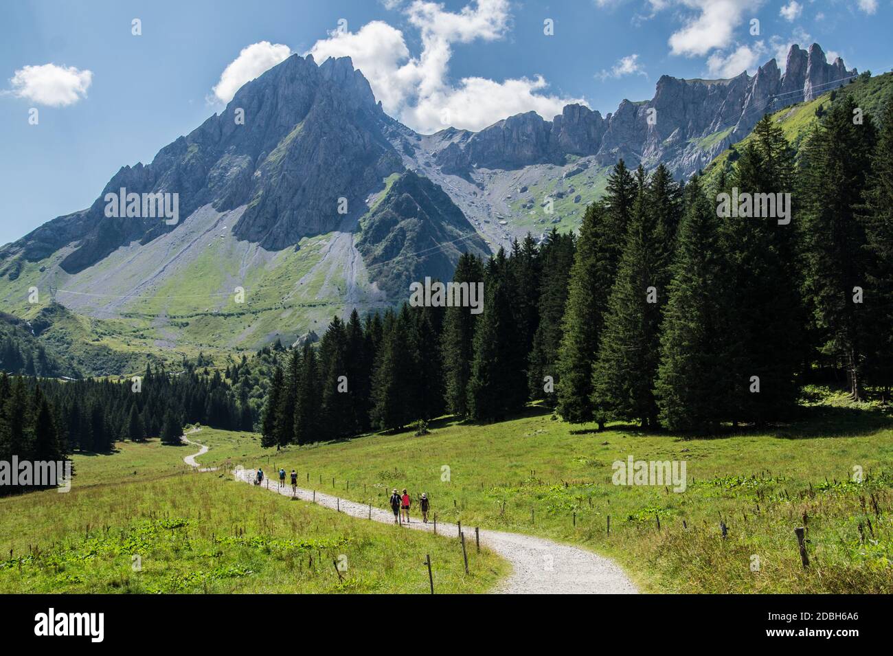 refuge nant borrant,comtamines,haute savoie,france Stock Photo - Alamy
