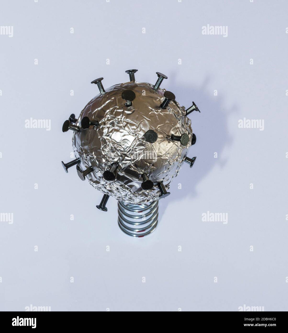 bouncing virus (Covid 19 Stock Photo - Alamy