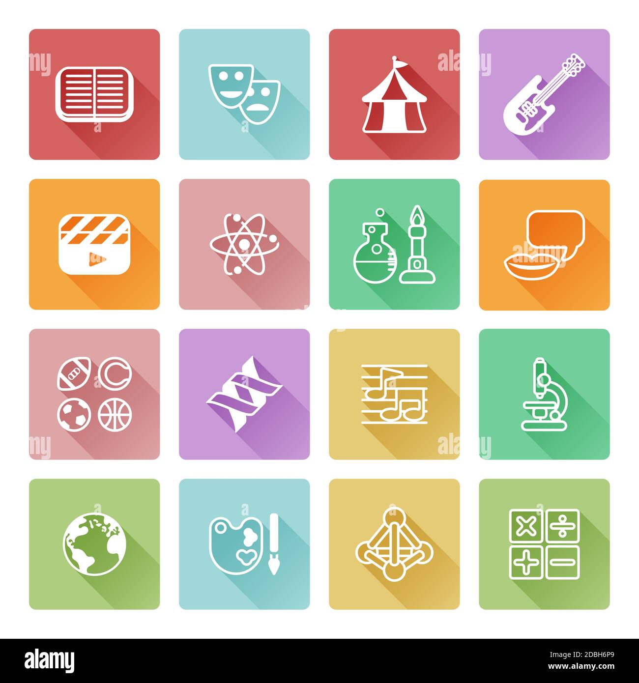 Academic symbols vector art hi-res stock photography and images - Alamy
