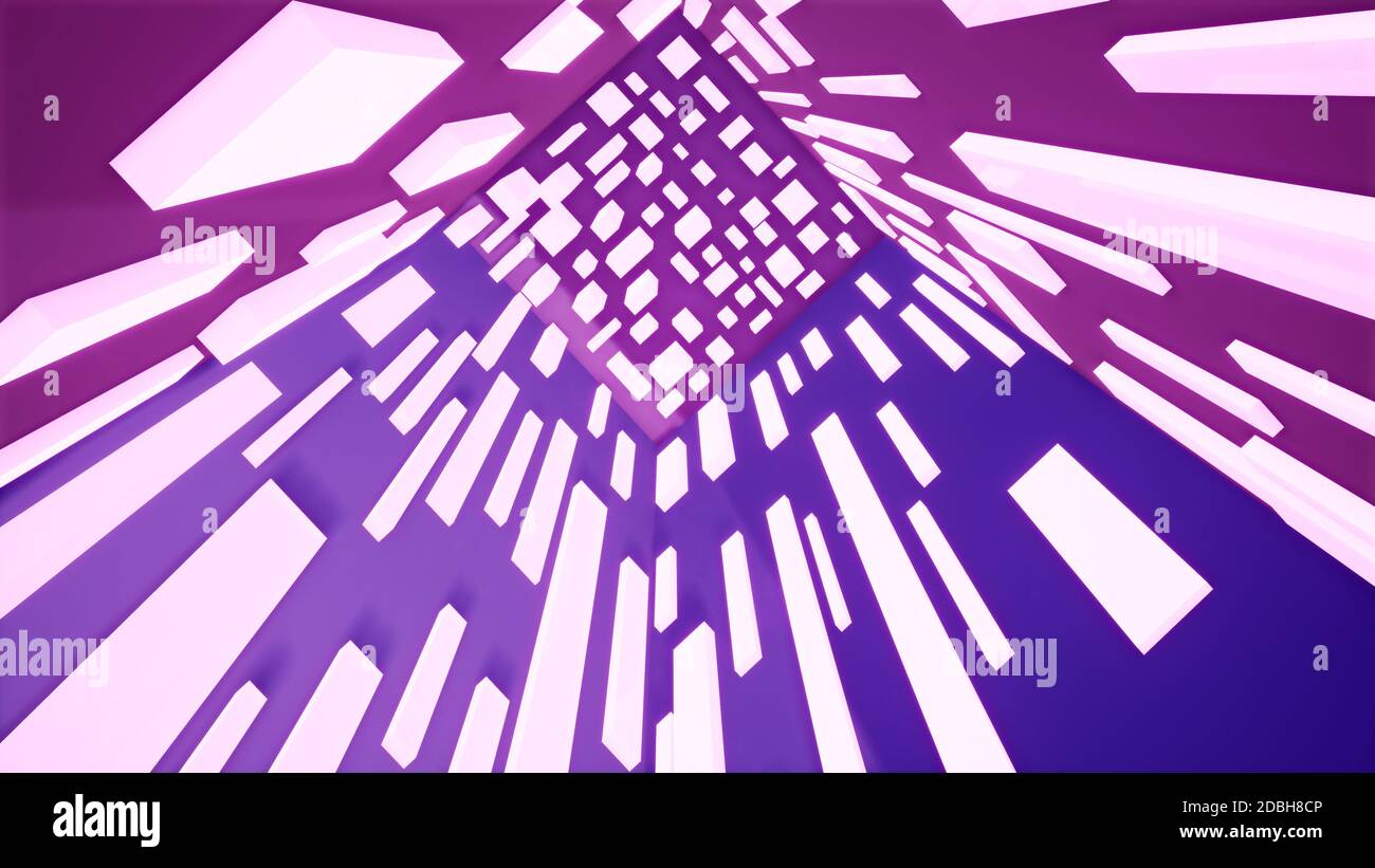 abstract technology purple background, 3d rendering Stock Photo - Alamy