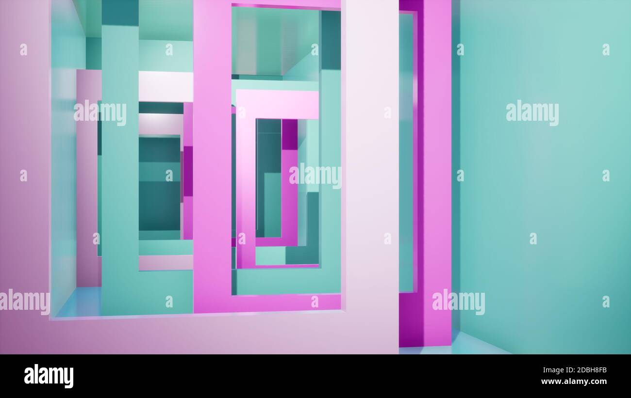 abstract colorful background design, 3d rendering Stock Photo - Alamy