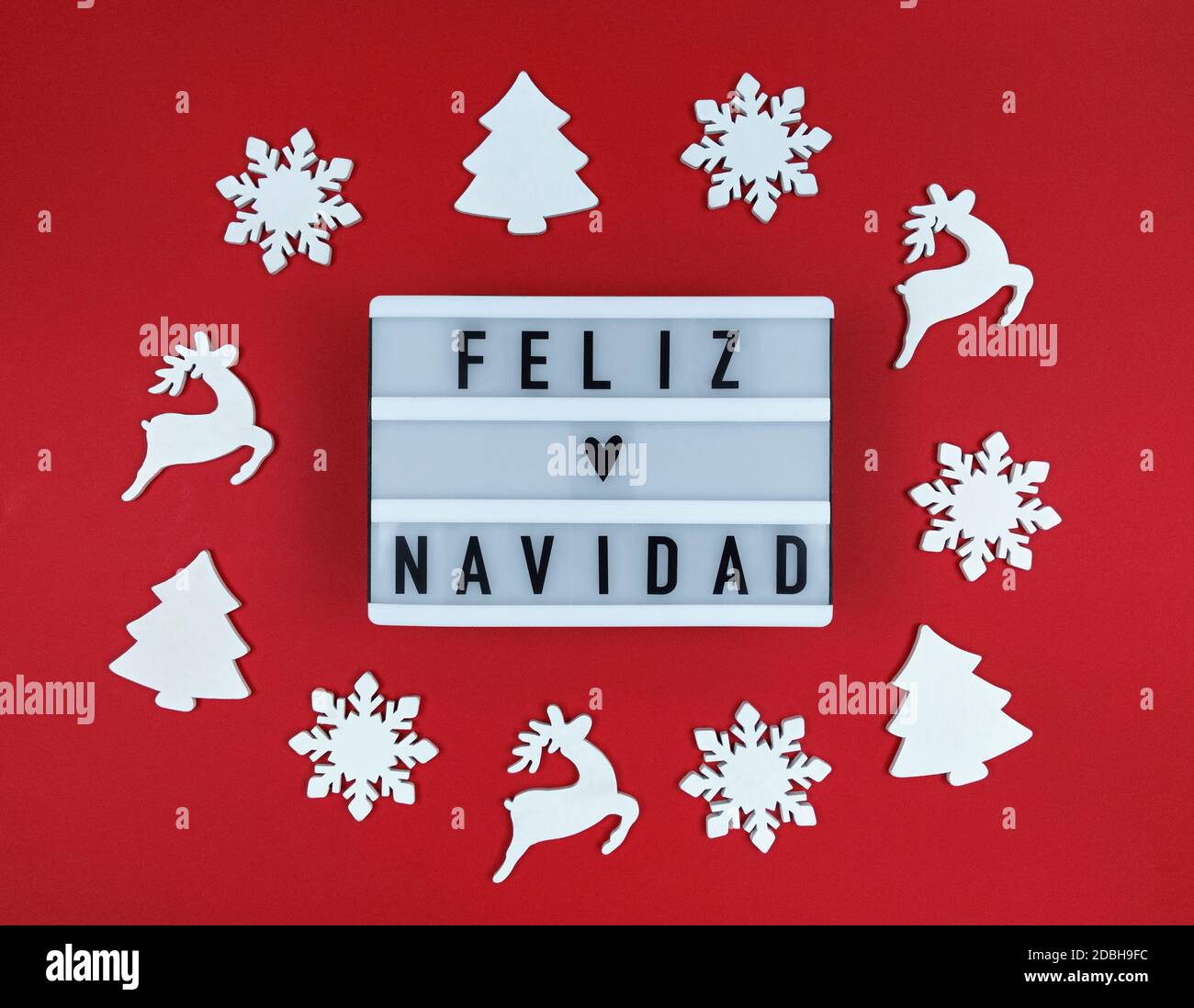 Feliz navidad display hi-res stock photography and images - Alamy