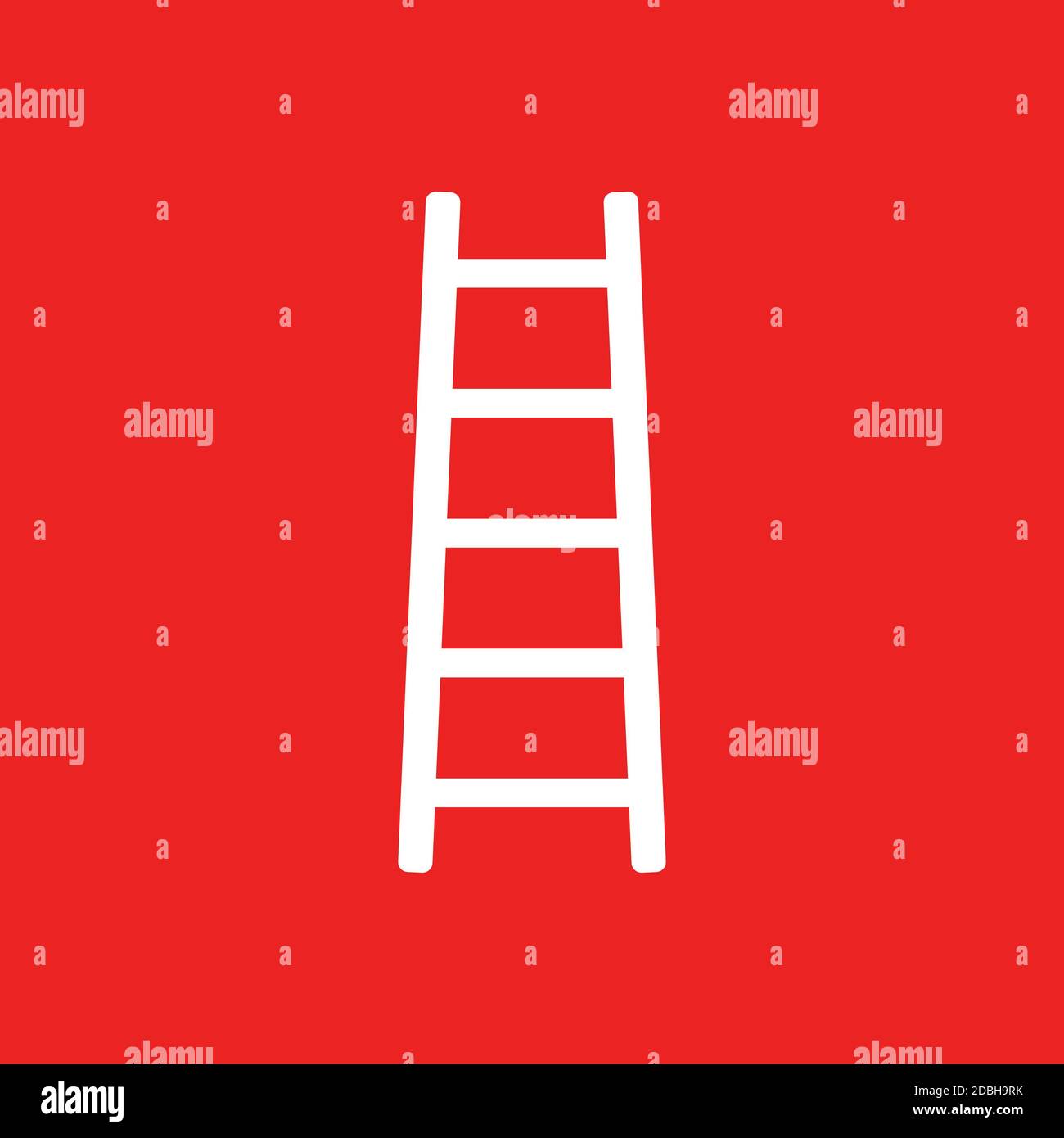 Ladder and background Stock Photo - Alamy